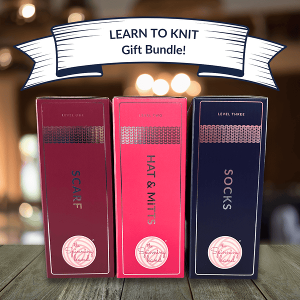 Learn to Knit Levels 1-2-3: Three All-Inclusive Knitting Kits ...